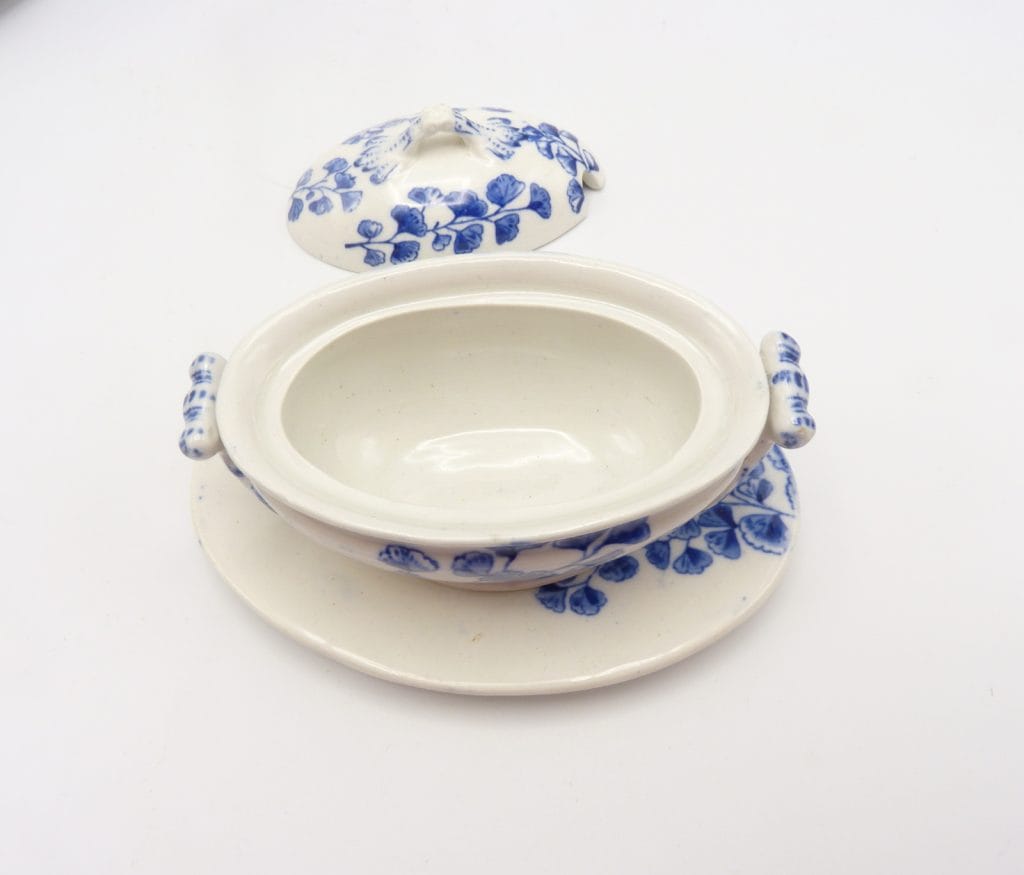 Ridgways Childs Maiden Hair Fern Dishes - With Rare Ladle - Jackie's ...